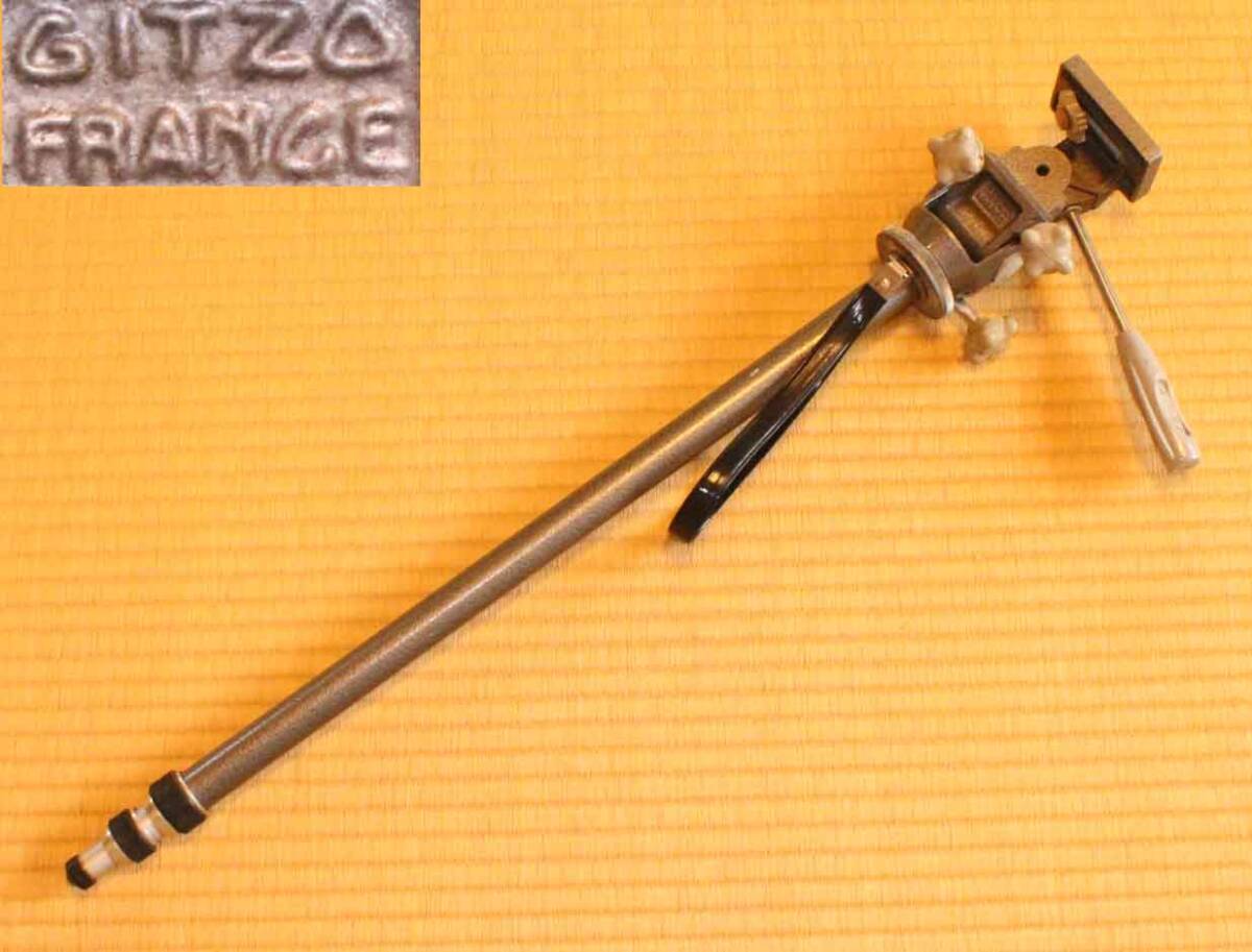 Yahoo!オークション - [is476]ジッツオ 一脚 160cm 1.6m 70cm GITZO FR...