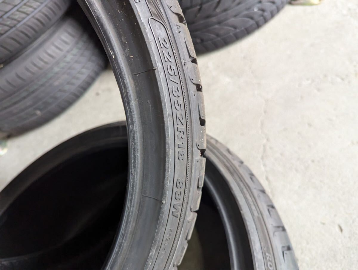 Yahoo!オークション - 【格安タイヤ 】KENDA KR20 ケンダ 225/35 18 18...