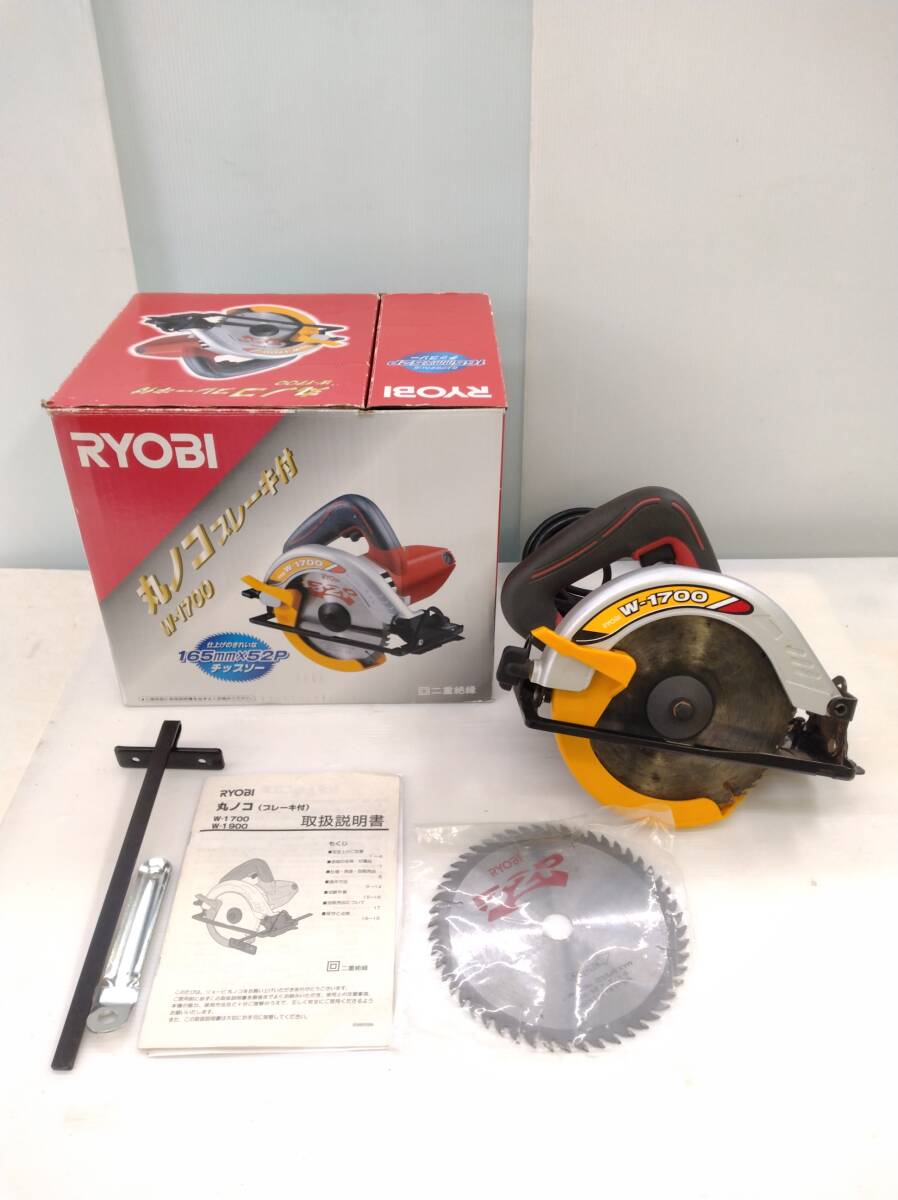 Yahoo!オークション - しK0338 RYOBI（リュービ） 丸ノコ（ブレーキ付...