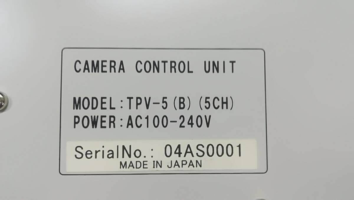 Yahoo!オークション - 【動作品 】TPV-5(B)(5CH) カメラ コントロール ...