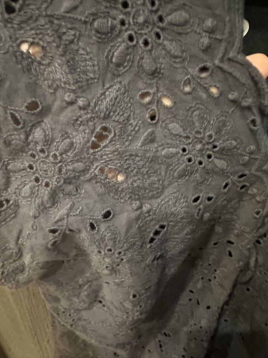 Yahoo!オークション - 【ikka】カジュアルレース黒カットソー／Tシャツ...