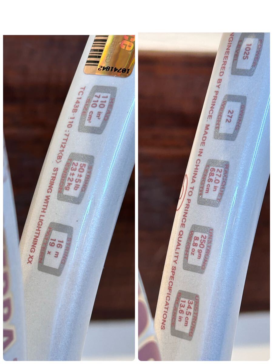 Yahoo!オークション - 美品 prince O3 HYBRID SIERRA3プリンス ハイブ...