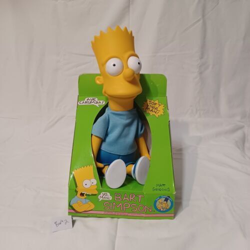 Bart Simpson 18 Vinyl Doll Vintage 1990 Dandee Matt Groening New In