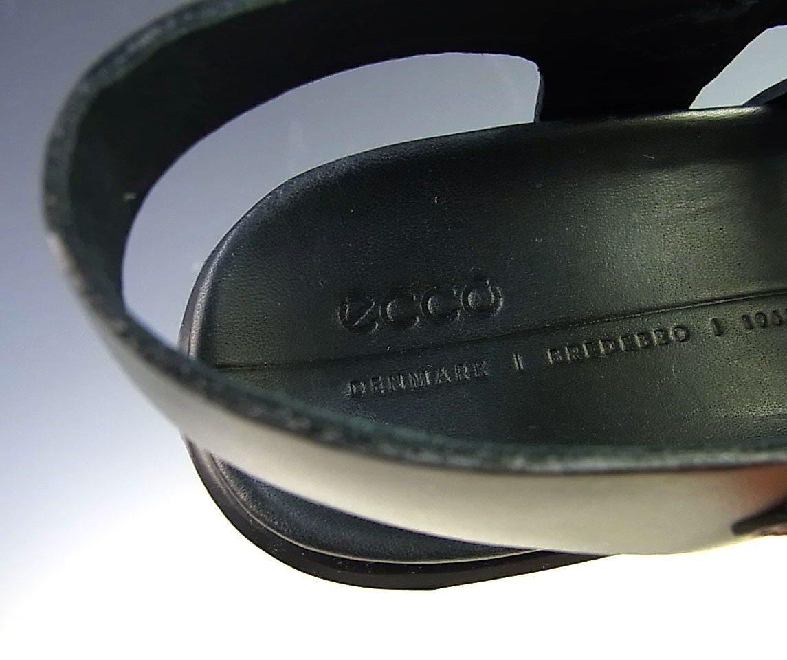 Yahoo!オークション - 極美品 ecco/エコー レディース サンダル 38サ...