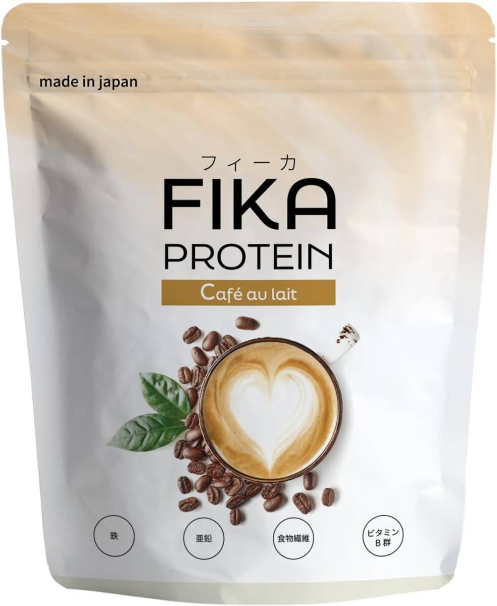 Yahoo!オークション - FIKA PROTEIN 贅沢カフェオレ ビタミンB群 鉄分 ...