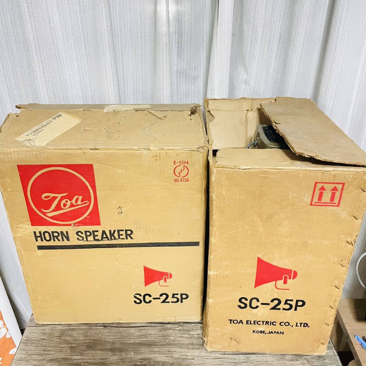 Yahoo!オークション - TOA トーア 拡声器 HORN SPEAKER SC-25P SC-15P ...