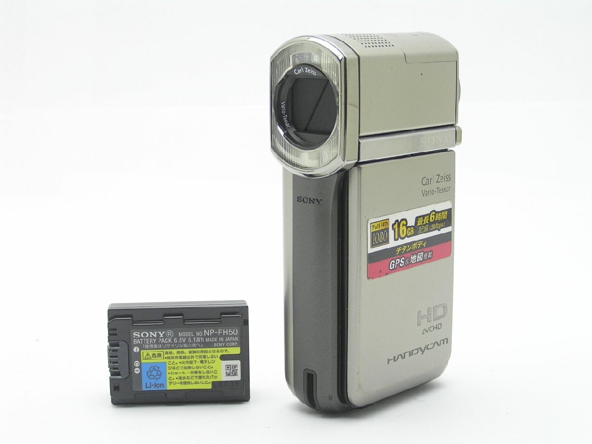 Yahoo!オークション - ハローカメラ 1521 SONY HD HANDYCAM HDR-TG5V ...