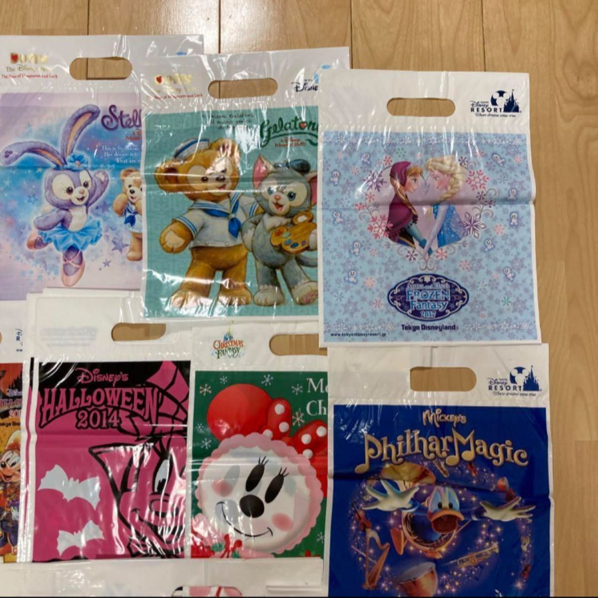 ディズニーリゾート お土産袋 ショップ袋 ディズニーランド ディズニーリゾート お土産袋 ショップ袋 ディズニーランド