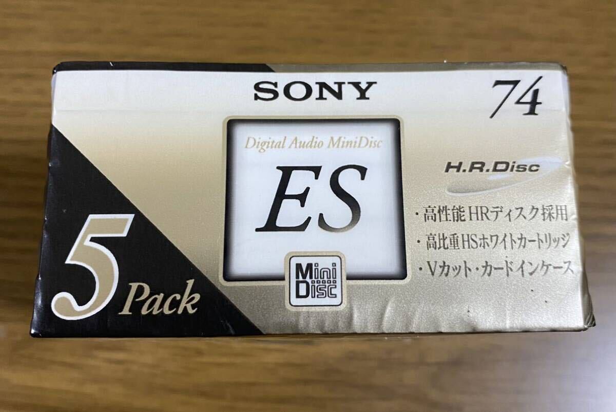 Yahoo!オークション - MD SONY ES 74分 5枚 ミニディスク 当時物 レア ...