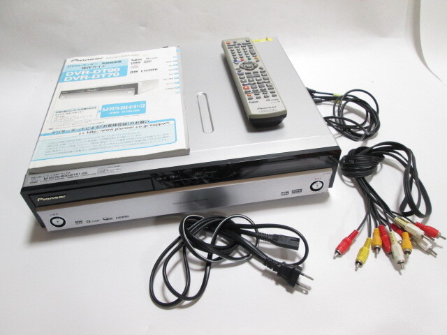 Yahoo!オークション - [BY9644 jn2] Pioneer パイオニア DVR-DT90 DVD/...
