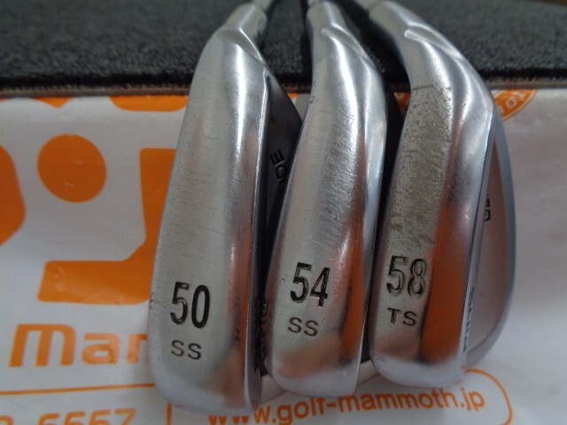 Yahoo!オークション - 中古 ピン GLIDE 50SS 50/54/58 3本セット/DG TO...