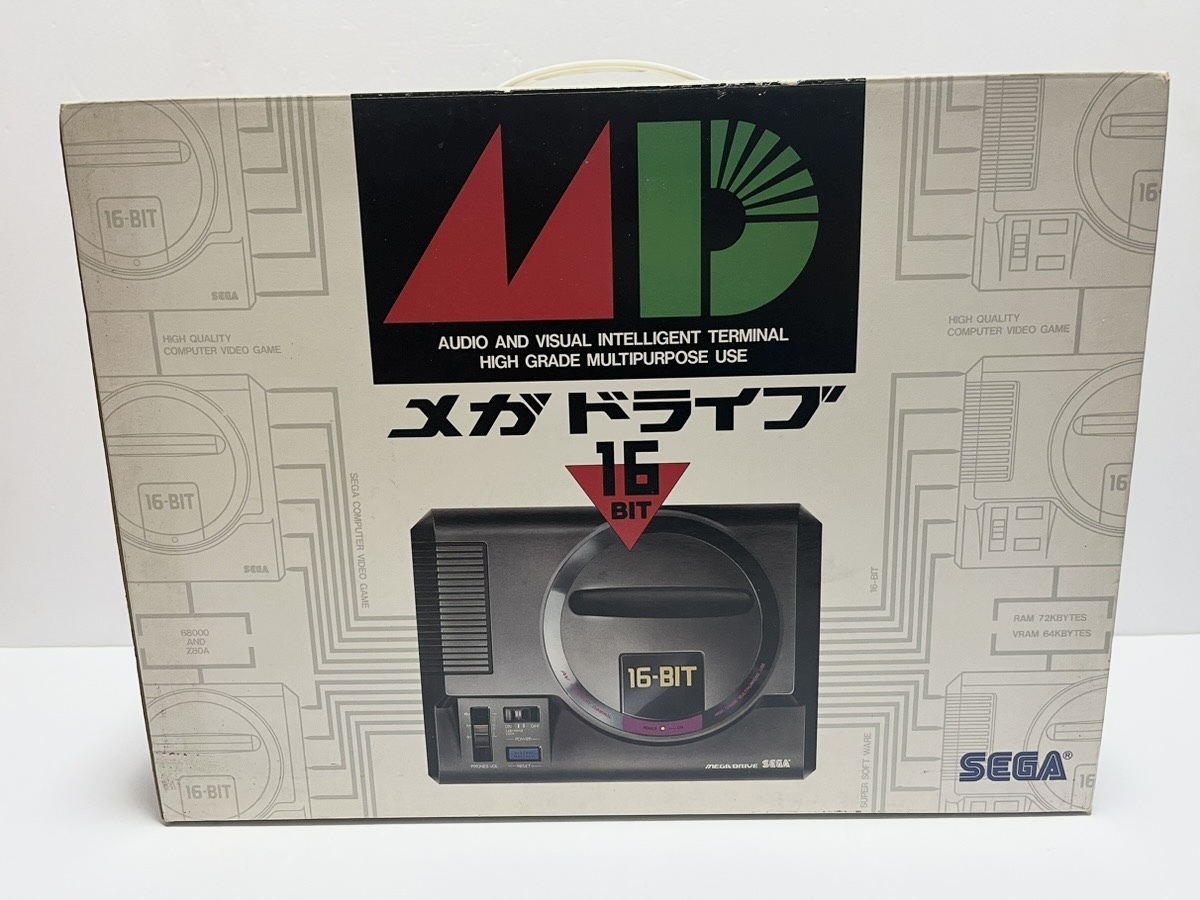 Yahoo!オークション - 【MD】メガドライブ 本体 SEGA