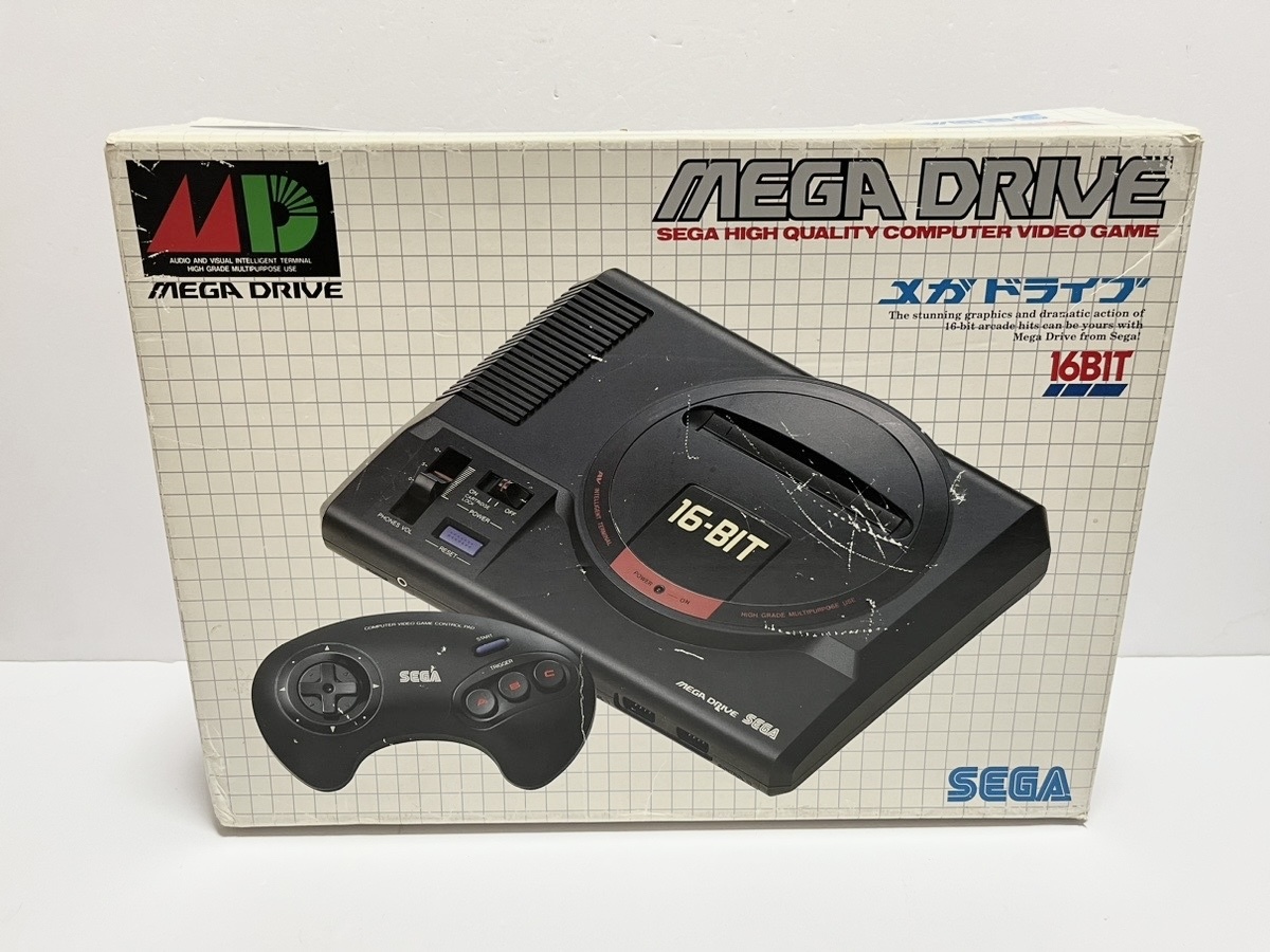 Yahoo!オークション - 【MD】メガドライブ 本体 SEGA