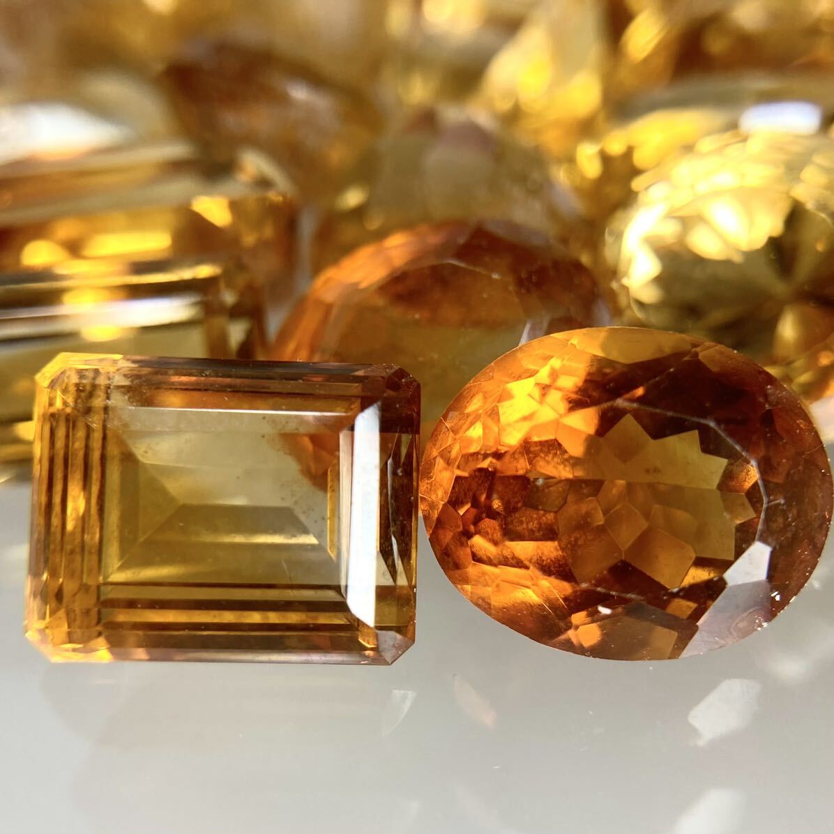 Yahoo!オークション - 天然シトリンおまとめ600ct j ルース 裸石 宝石...