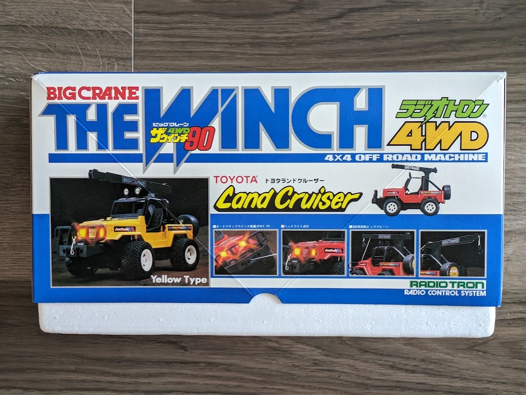 未使用】BIG CRANE THE WINCH ザ ウインチ ラジオトロン 4WD 未使用】BIG CRANE THE WINCH ザ ウインチ ラジオトロン 4WD