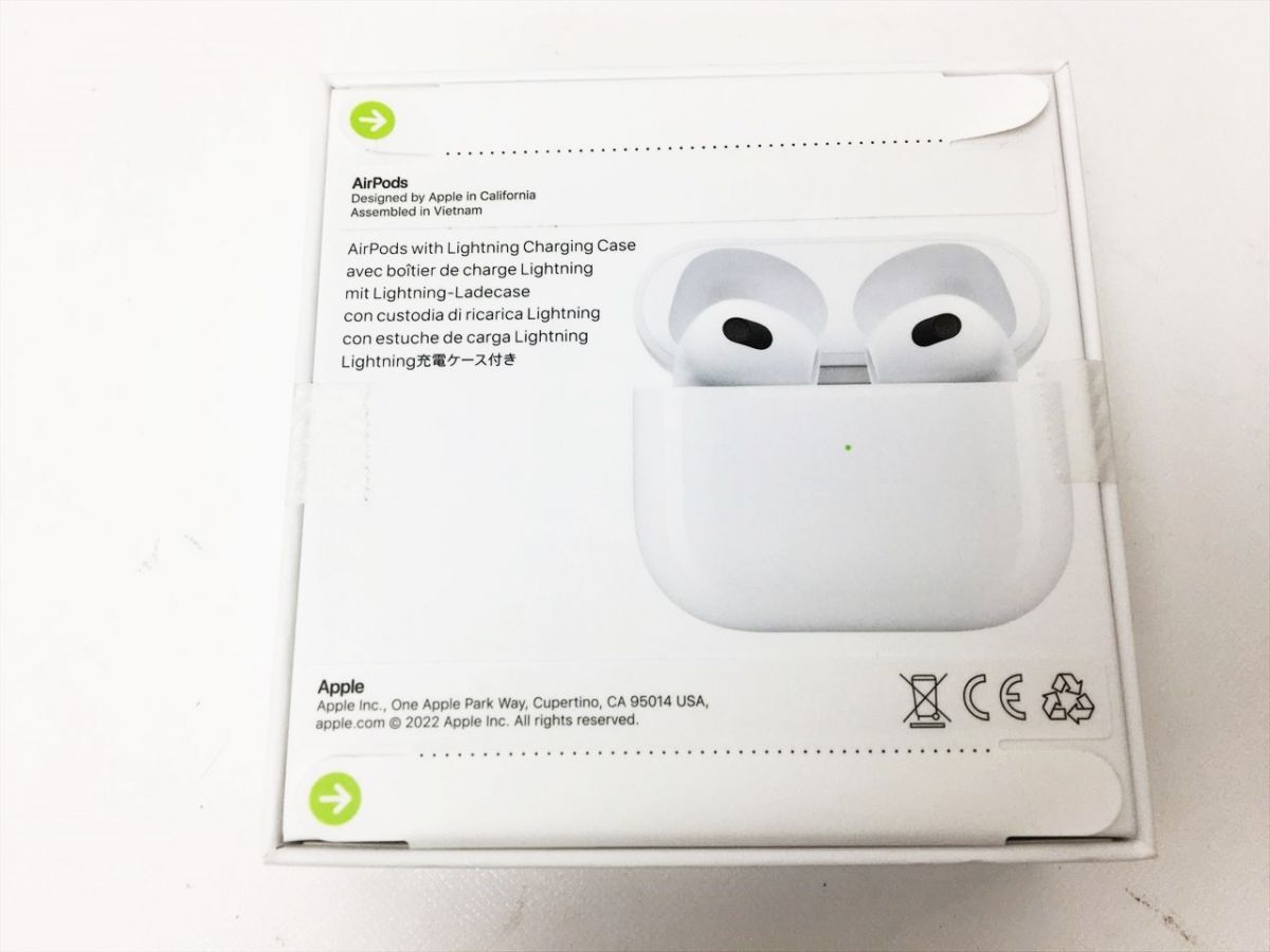Yahoo オークション 未使用品 Apple Airpods 第3世代 Mpny3j A ワイ
