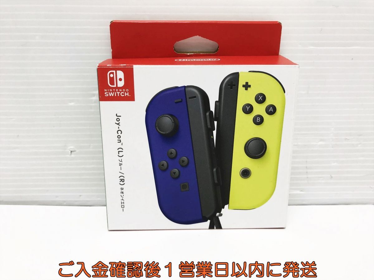 1円 任天堂 純正 Nintendo Switch Joy-Con 左右 L R ブルー/ネオンイエロー スイッチ ジョイコン N03-021tm/F3(ニンテンドースイッチアクセサリー ...