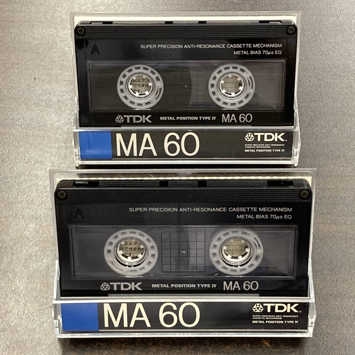 Yahoo!オークション - 0061BT TDK MA 60分 メタル 2本 カセットテープ/...