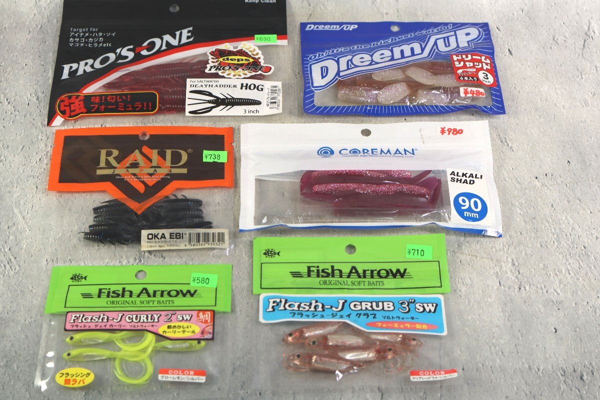 Yahoo!オークション - おまとめ 6個セット RAID JAPAN OKA EBI deps プ...