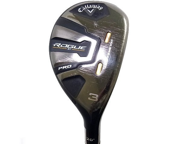 Yahoo!オークション - キャロウェイ ROGUE ST PRO 3U 20 S Fujikura M...