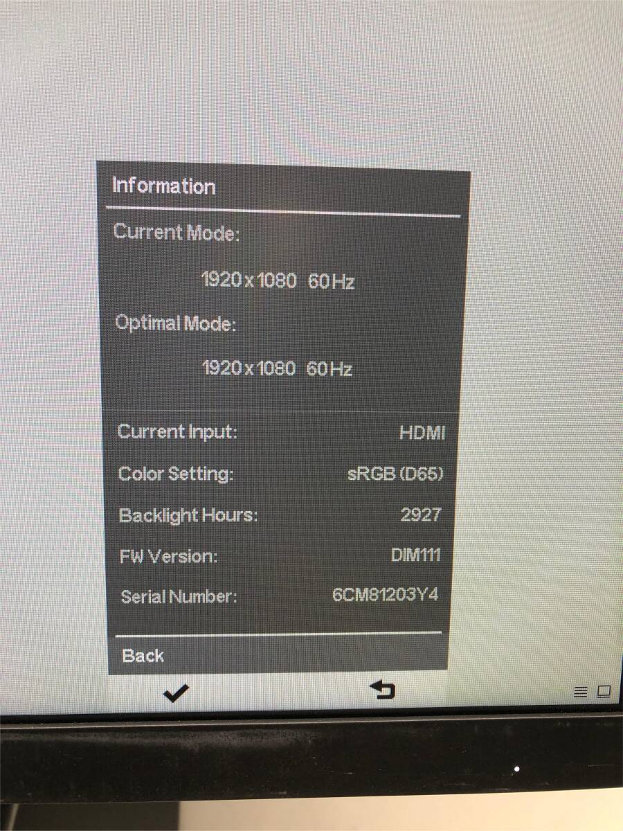 Yahoo!オークション - H205 使用時間 2927H HP Z22n G2 超狭額ベゼル ...