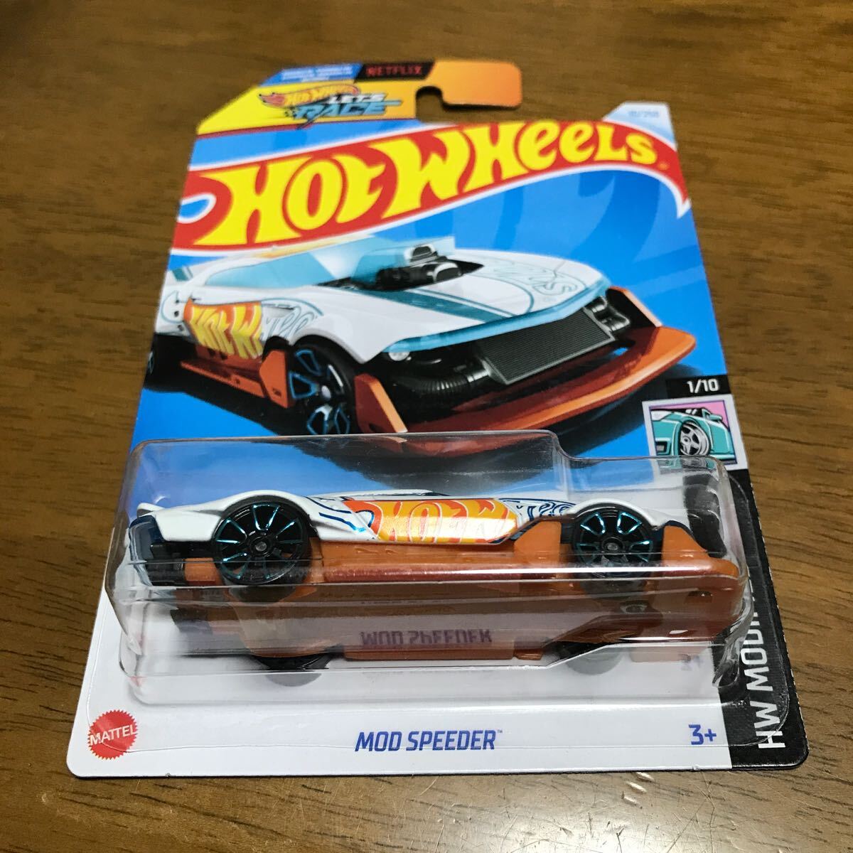 Yahoo!オークション - 白 MOD SPEEDER ホットウィール Y25-1