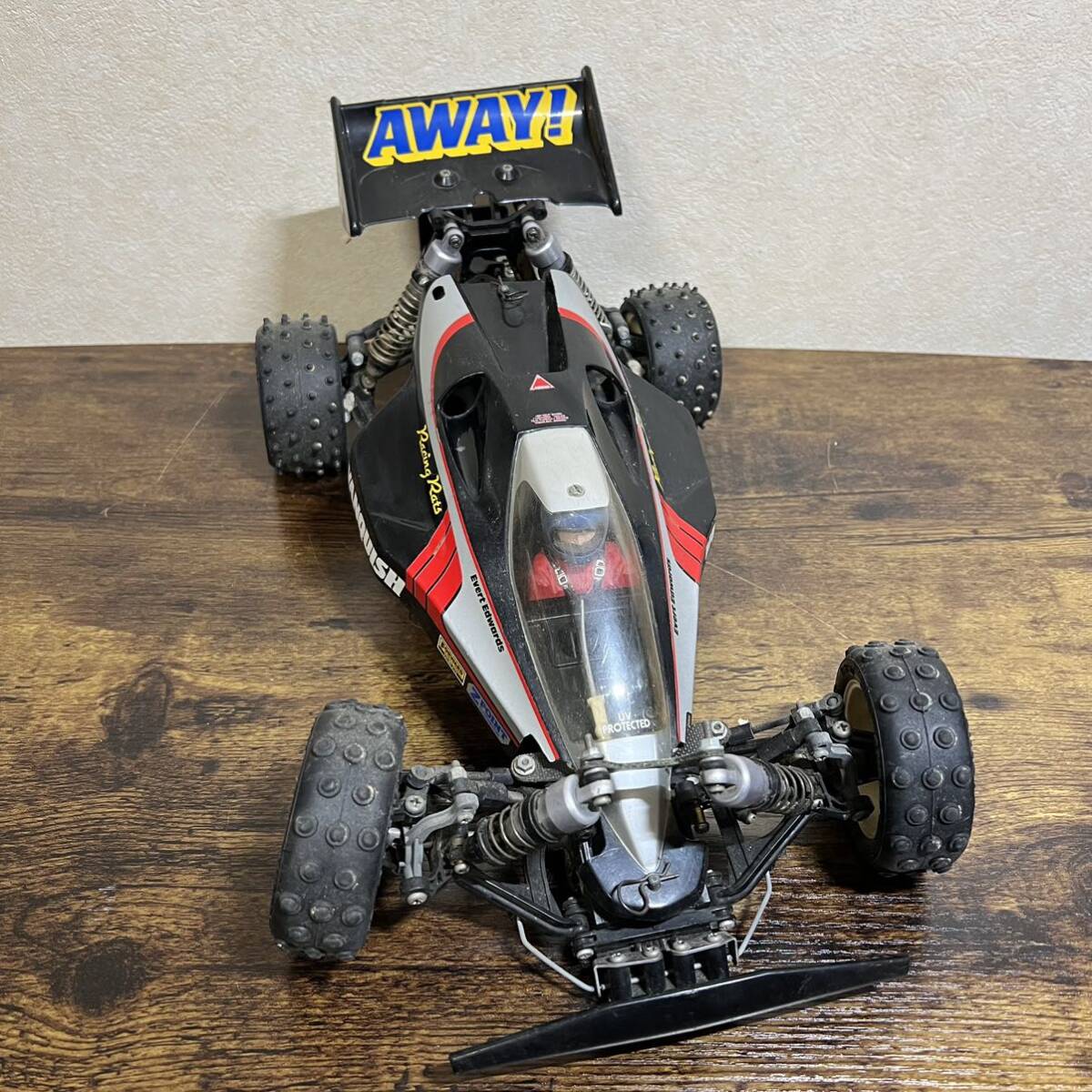 日本代購代標第一品牌【樂淘letao】－西542 TAMIYA タミヤ VANQUISH バンキッシュ4WD RC ラジコン 現状品 当時物