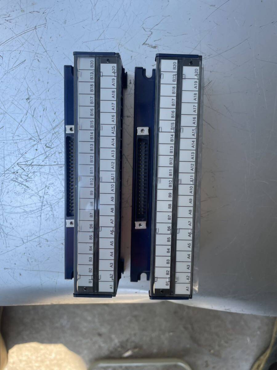 Yahoo!オークション - I67 MISUMI MWI-FCN40-HTB40 コネクタ端子台 2個...