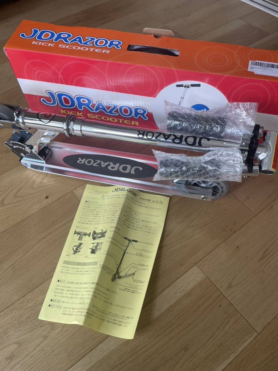 Yahoo!オークション - JDRAZOR キックボード MS-105R クリア
