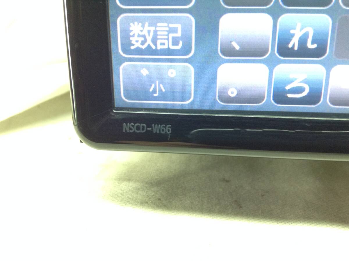 Yahoo!オークション - トヨタ純正 NSCD-W66 ワンセグ内蔵 現状渡し品