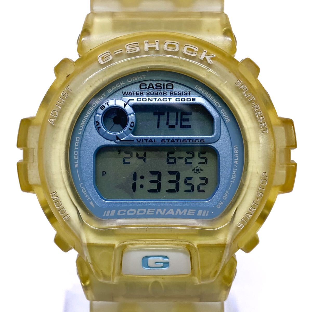Yahoo オークション 【稼働品】casio カシオ G Shock Dw 6910k イル