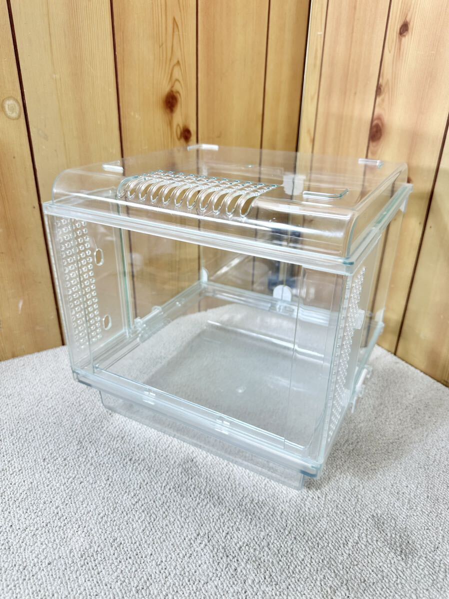 Yahoo!オークション - GEX グラスハーモニー 250 Cube ハムスター ケー...