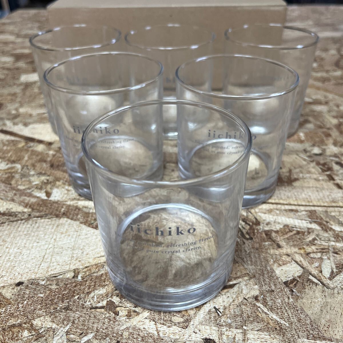 Yahoo!オークション - c152 iichiko いいちこ ロックグラス 6個セット ...