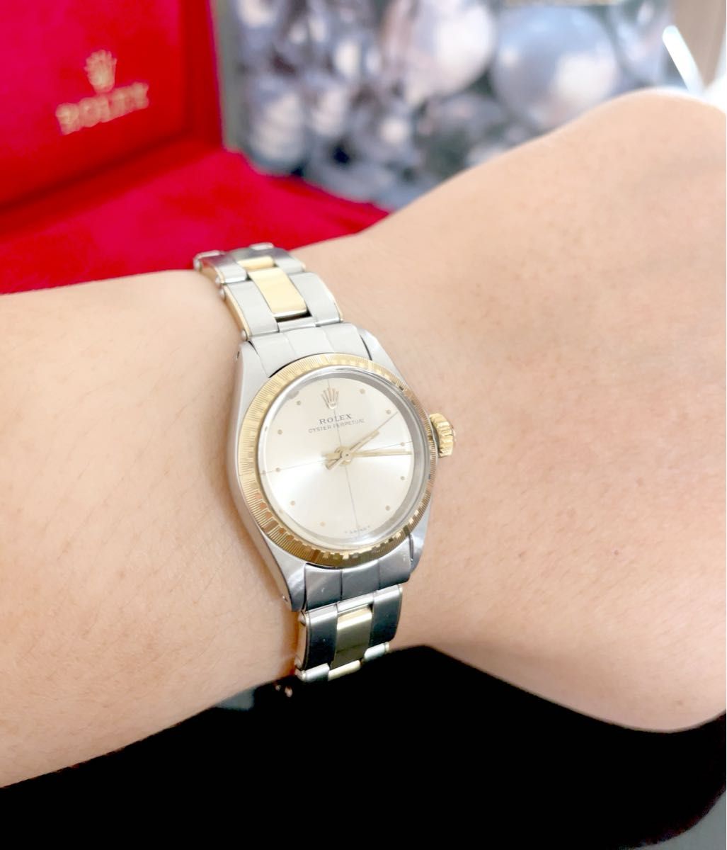 ROLEX オイスターパーペチュアル ゼファー YGコンビ 自動巻き ROLEX オイスターパーペチュアル ゼファー YGコンビ 自動巻き