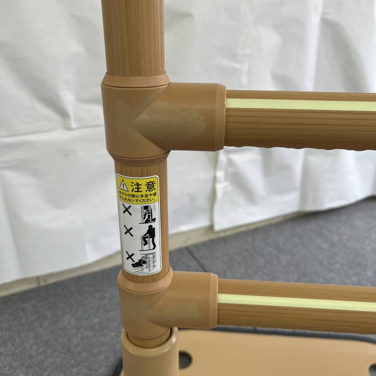 Yahoo!オークション - 立上り手すり マツ六 たよレール BZ-N01 検品済...