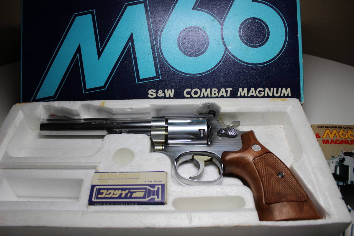 Yahoo!オークション - コクサイ S＆W COMBAT MAGNAM M66 6インチ ABS...