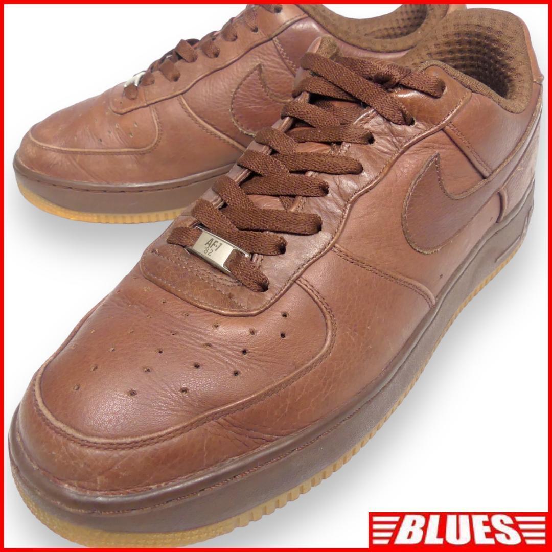 即決 NIKE 29cm レザースニーカー メンズ 11 茶色 本革 即決 NIKE 29cm レザースニーカー メンズ 11 茶色 本革