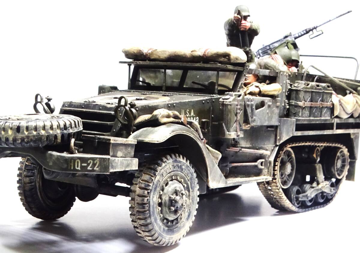 Yahoo!オークション - 1/35 アメリカ M21モーターキャリヤー 人形4体付...
