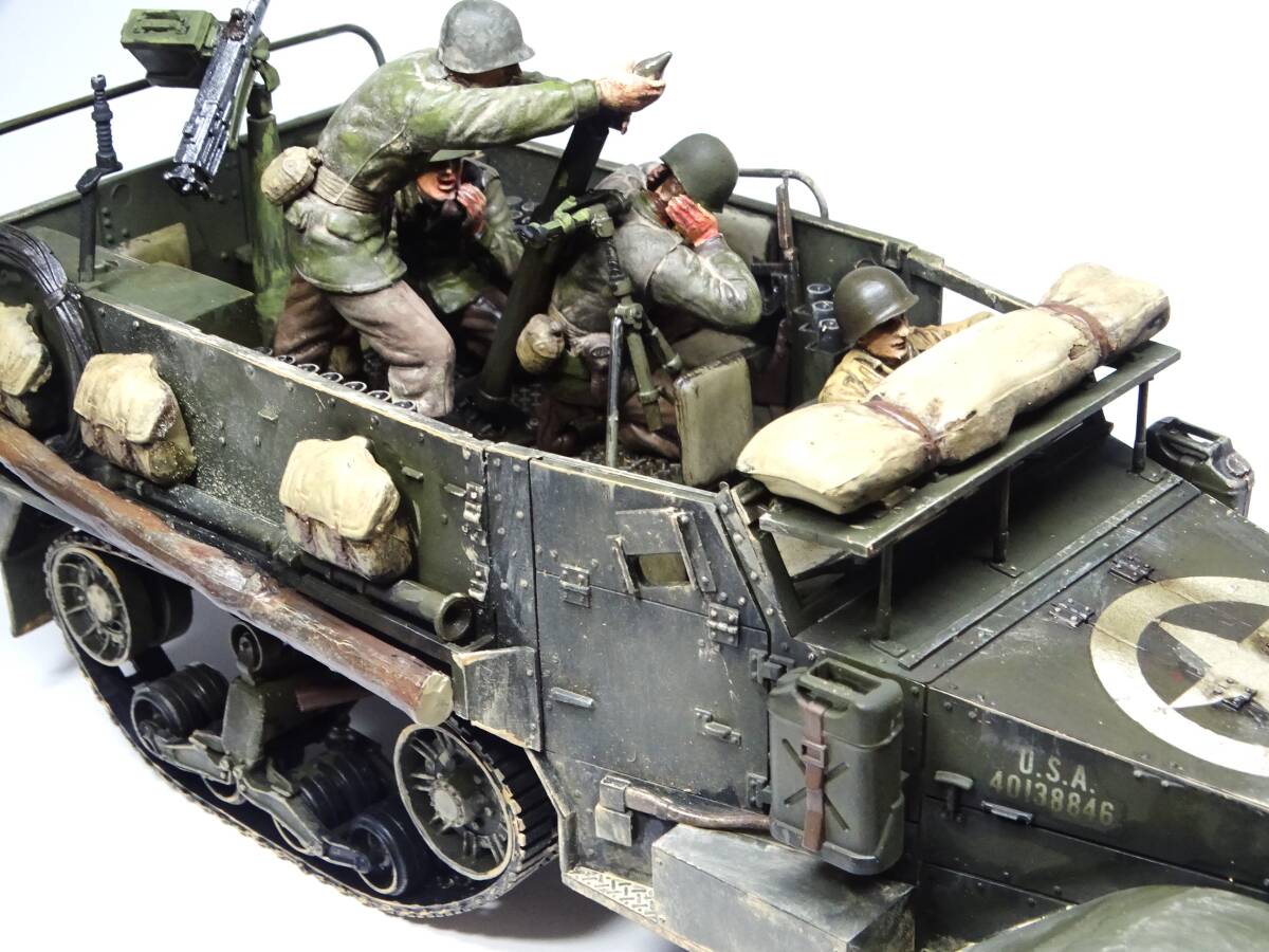 Yahoo!オークション - 1/35 アメリカ M21モーターキャリヤー 人形4体付...