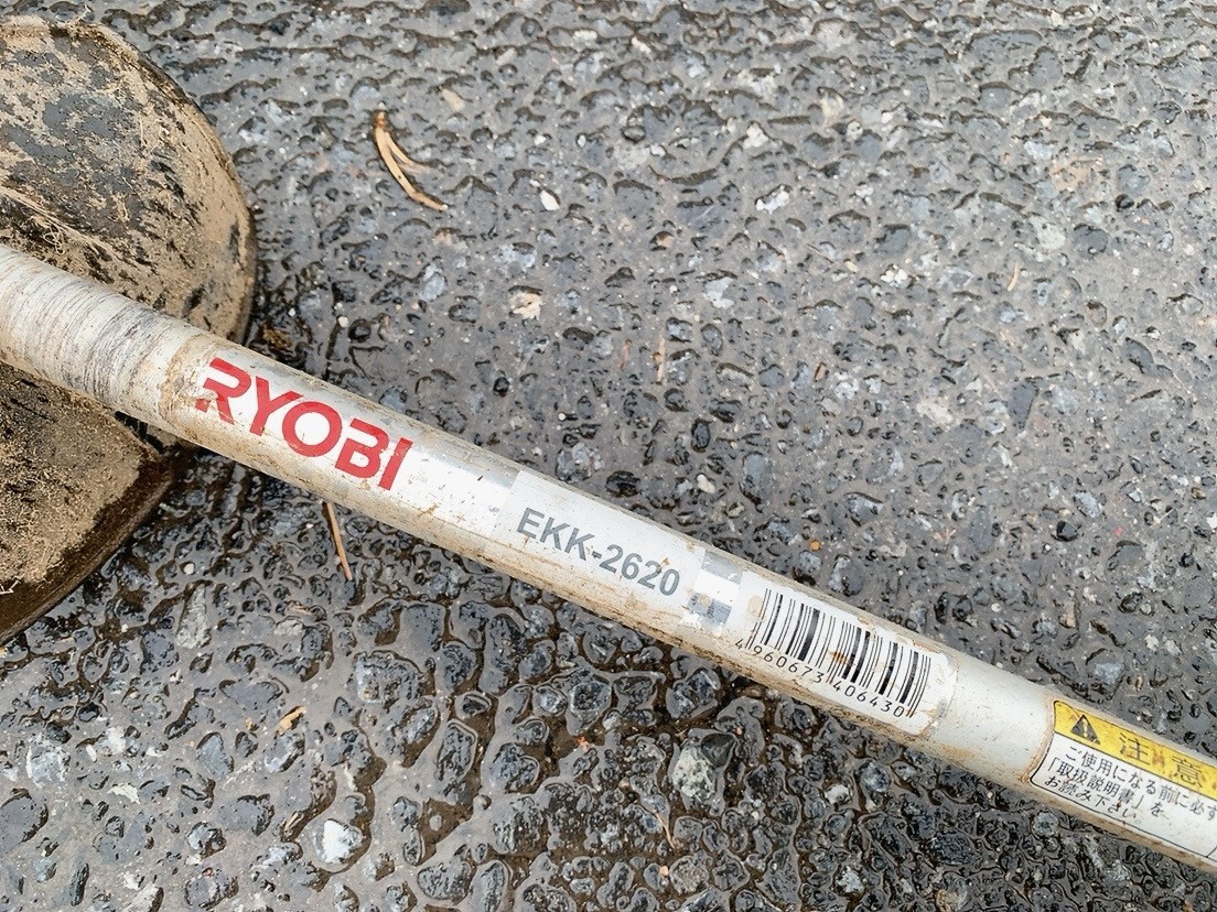Yahoo!オークション - 中古 RYOBI リョービ EKK-2620 刈払機 肩掛け式 ...