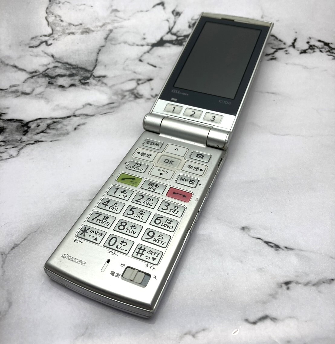 Yahoo!オークション - 【K33】エーユー/au/携帯電話/ガラケー/KY004