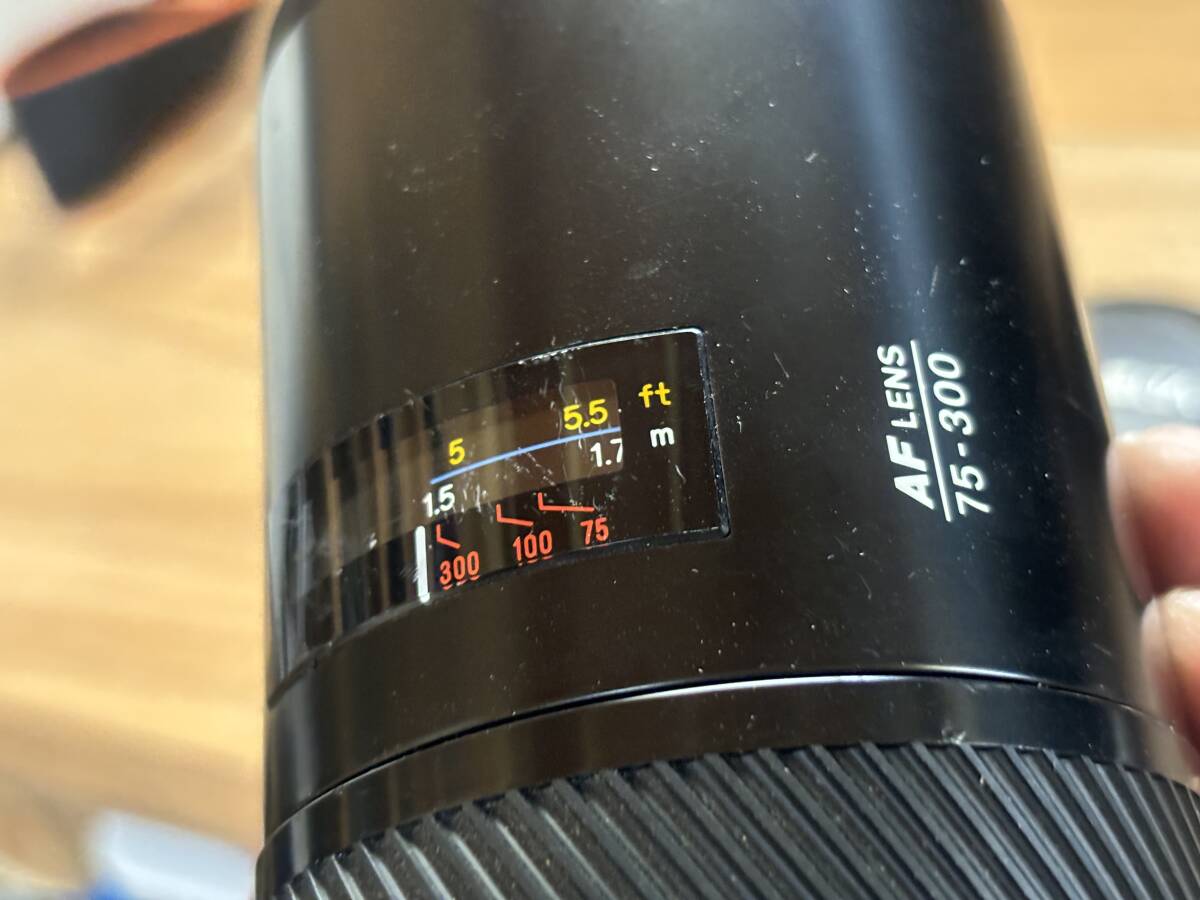 Yahoo!オークション - MINOLTA 75-300mm