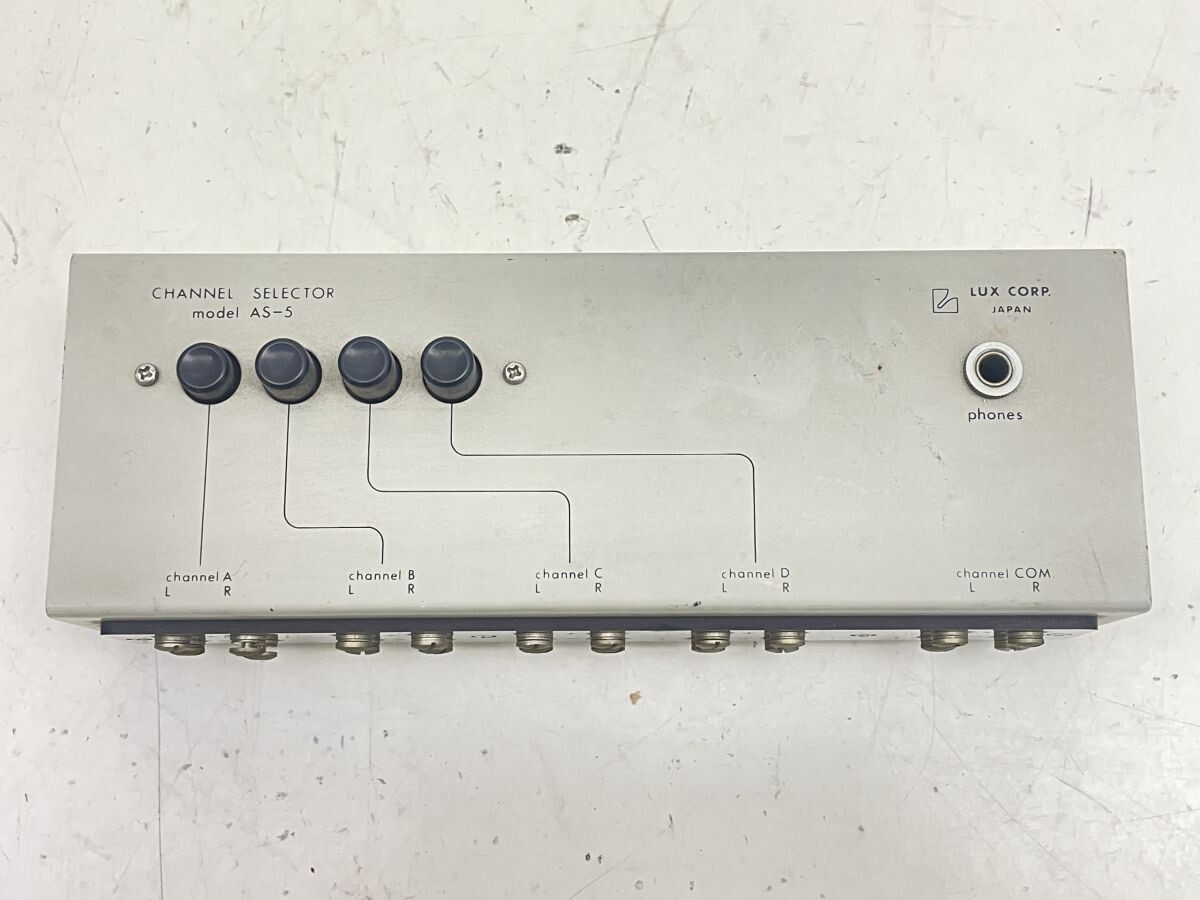 Yahoo!オークション - B394-S3-14572 LUXMAN ラックスマン CHANNEL SEL...