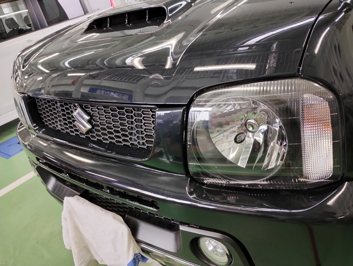 Yahoo!オークション - ジムニー JB23 10型 純正交換タイプフロントグリ...