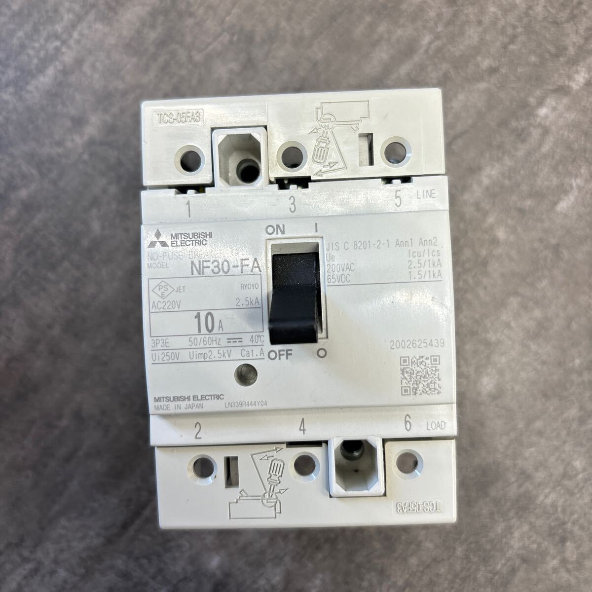 Yahoo!オークション - I 三菱電機 NF30-FA 10A (ノーヒューズブレーカ...