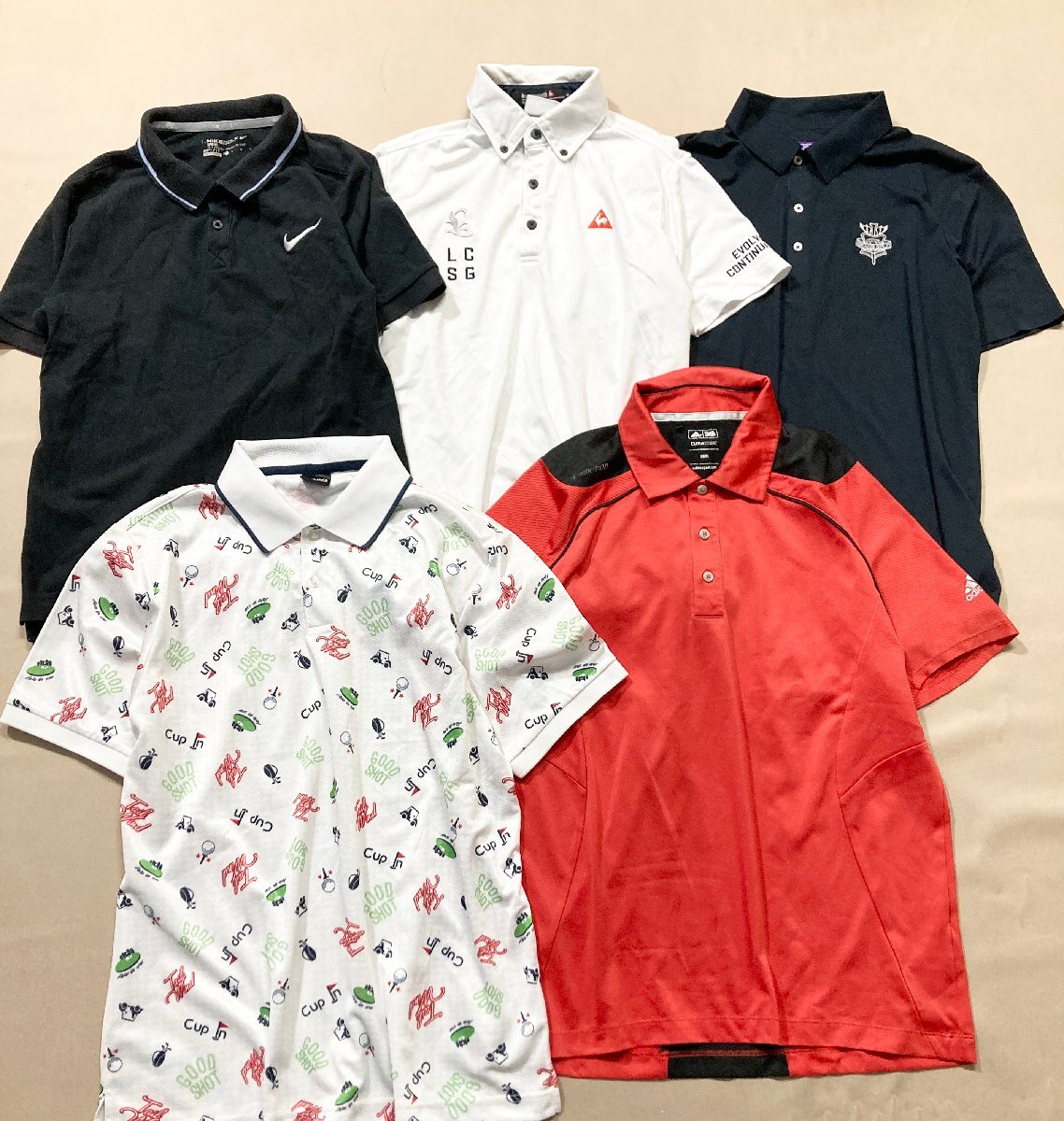 ゴルフウェア メンズ 41点 まとめ PEARLY GATE Callaway MASTER BUNNY Munsingwear トップス ボトムス 等 サイズMIX 卸 現状品 12.3kg ...