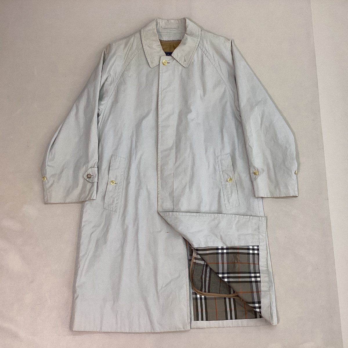 Yahoo!オークション - 90s Burberry's バーバリーズ ステンカラーコー...