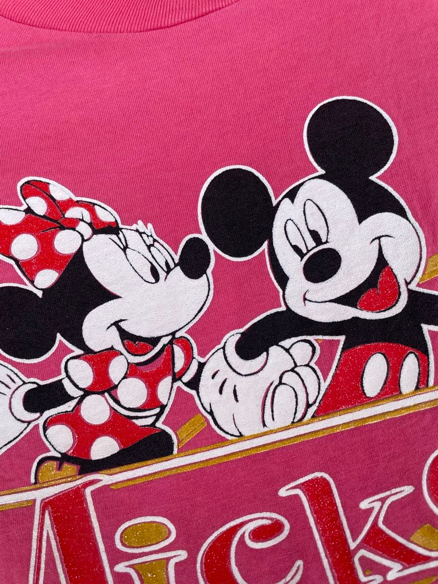 90s USA古着 DISNEY ディズニー 半袖 Tシャツ ミッキー ミニー 90s USA古着 DISNEY ディズニー 半袖 Tシャツ ミッキー ミニー