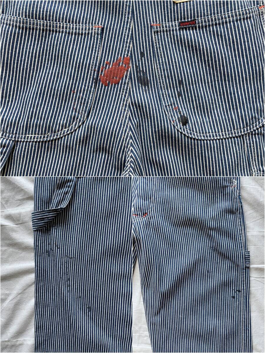 Yahoo!オークション - 80's エドウィン オーバーオール Lot1030 M ヒッ...