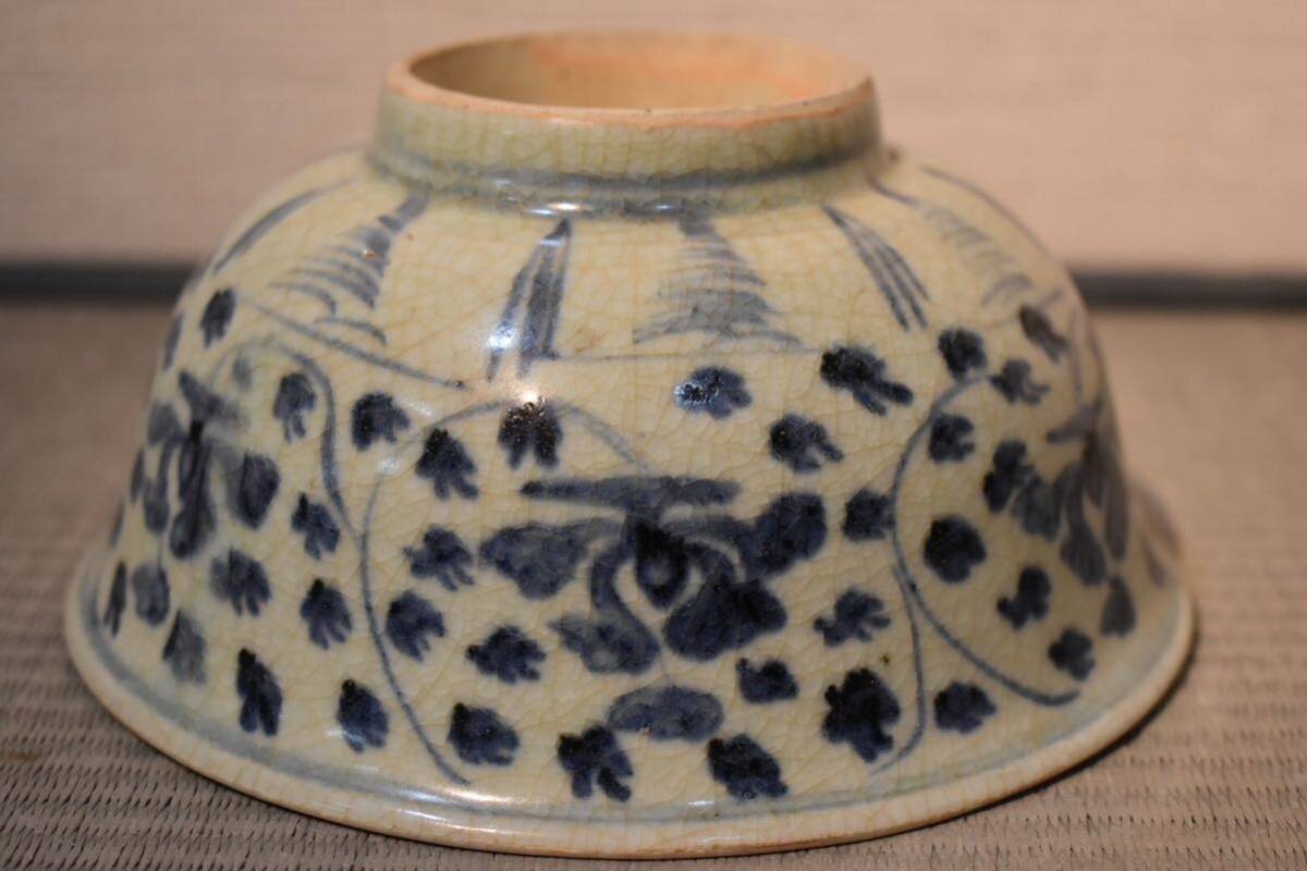 Yahoo!オークション - 【GE】R641【コレクター所蔵品】明 染付鉢 /中国...